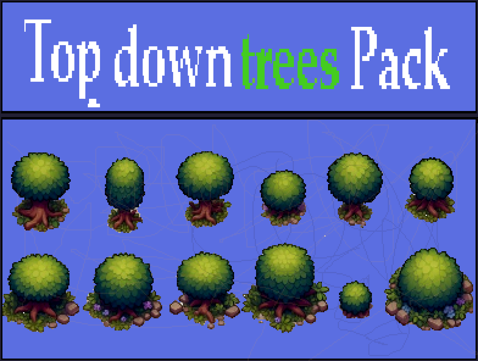Top down trees pack by Wabsa Khadim