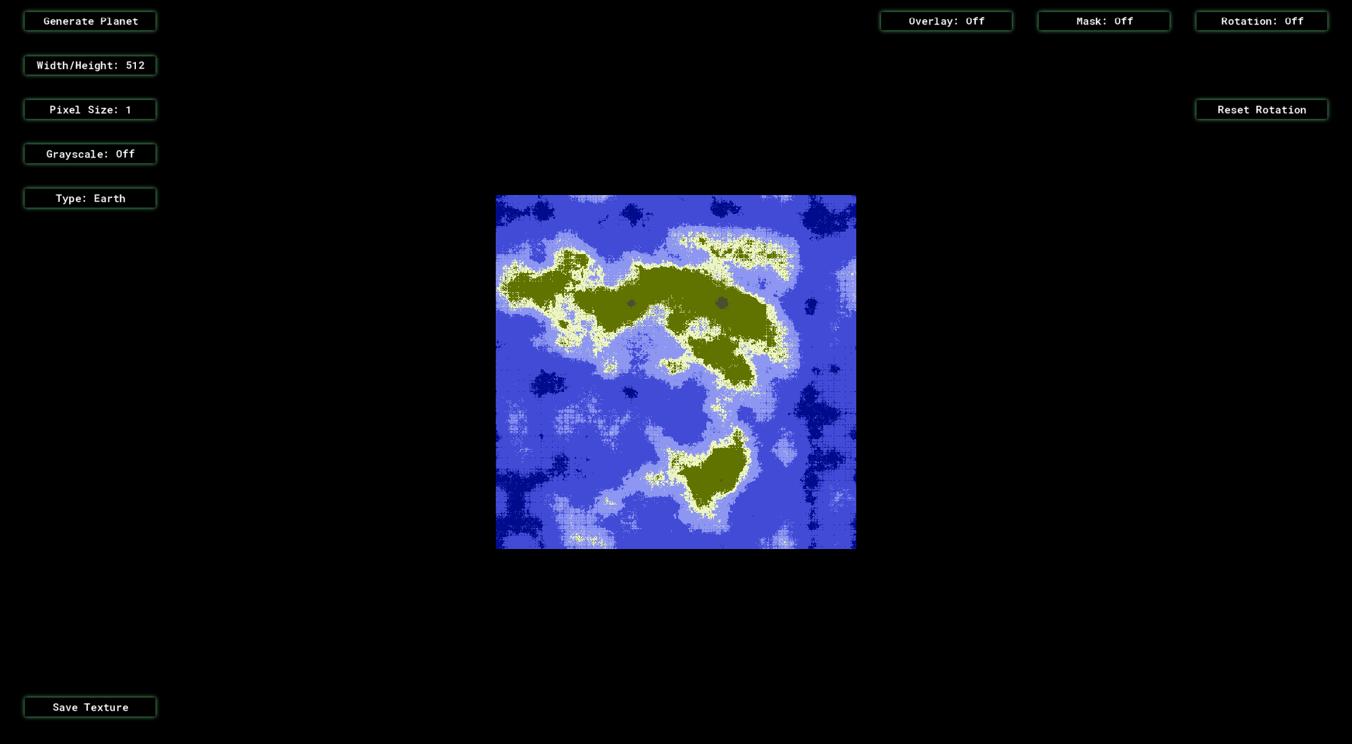 Noise and Planet Texture Generator by Prrz