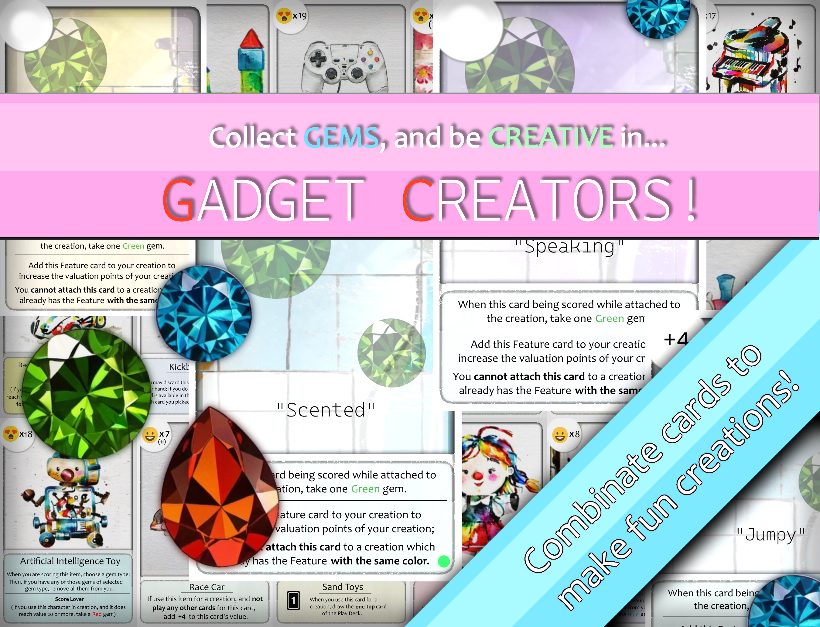 Gadget Creators - The Card Game by Hiisileiri