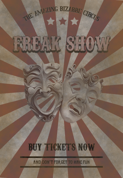 Freak Show - Board Game by BeachSide Studios
