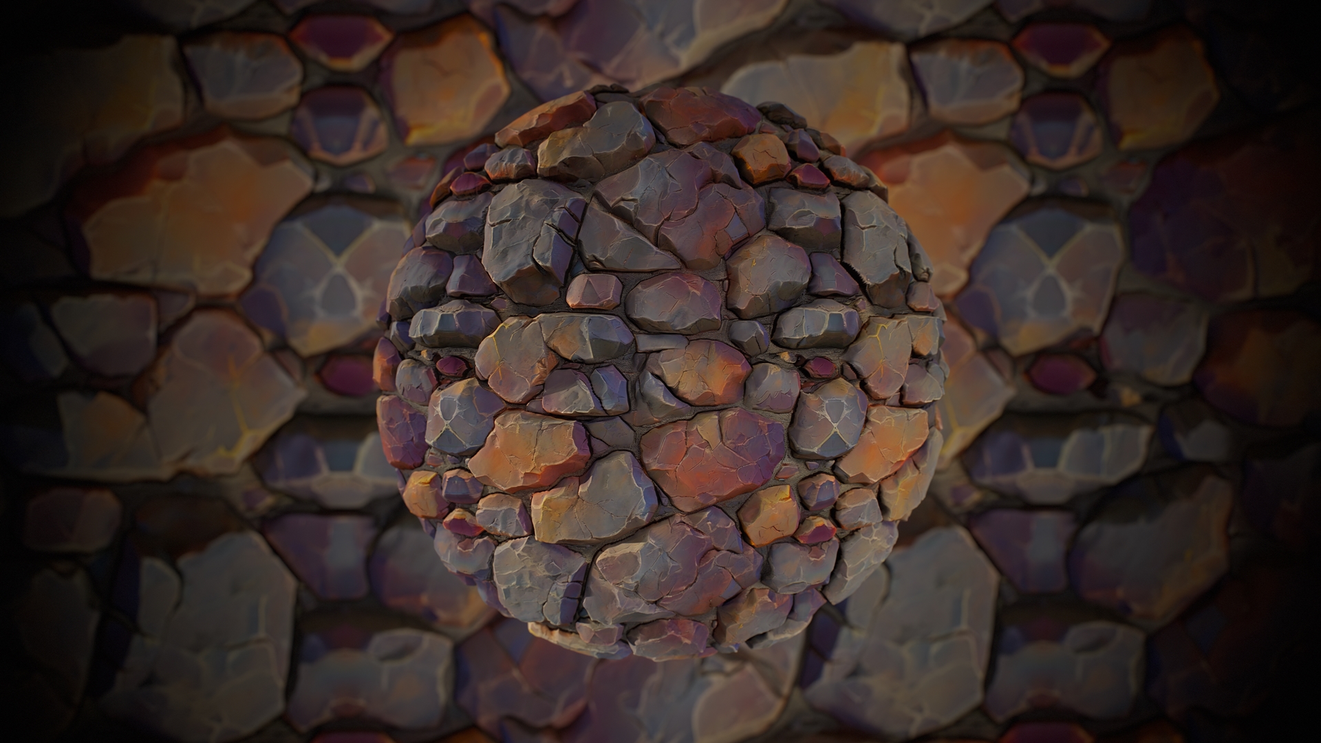 Stylized Rock Texture Pack 1 by Lidya Art Studio