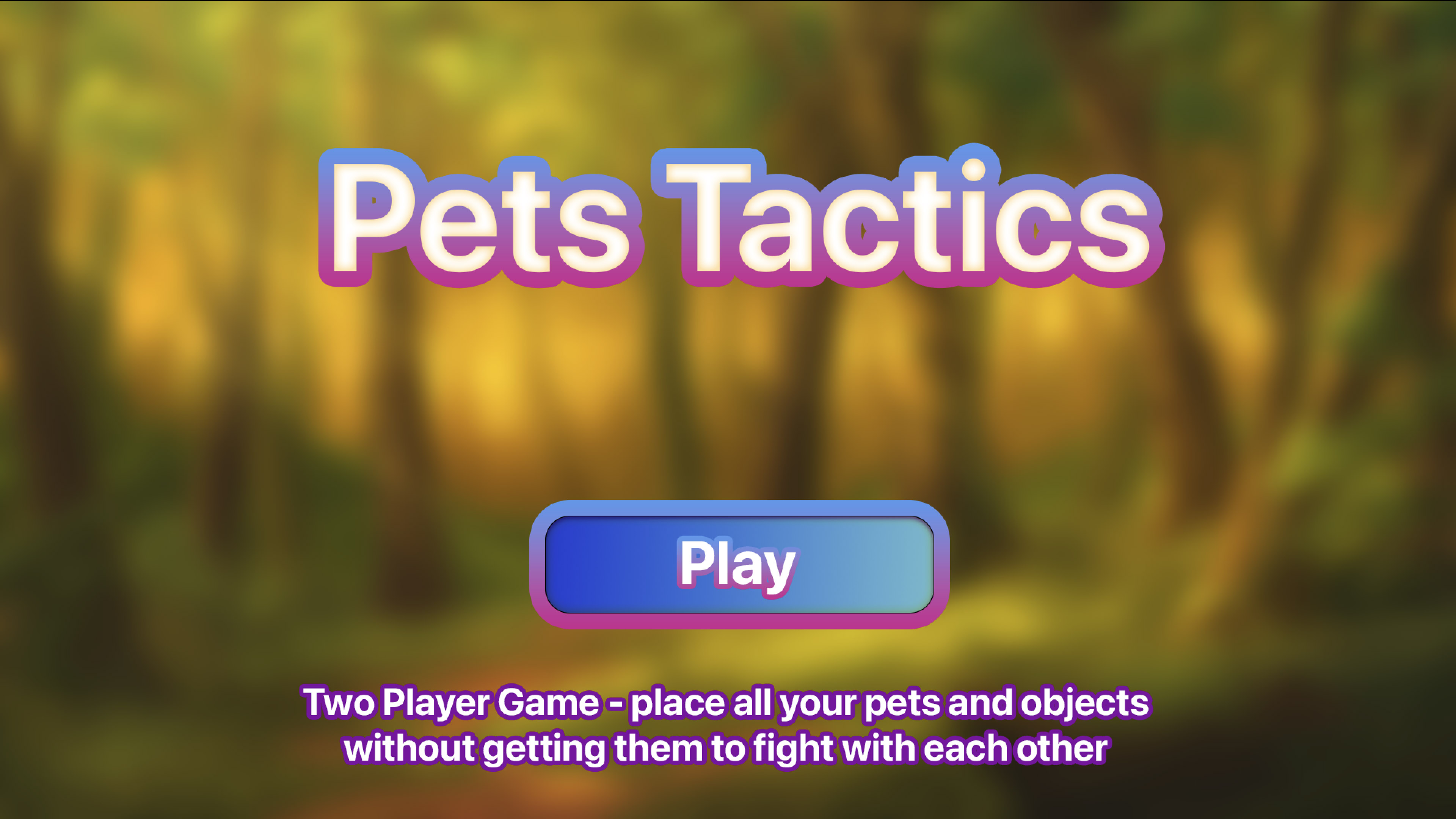Pets Tactics by Sergey Lerg