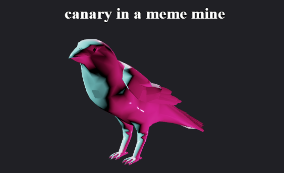canary in a meme mine by team-three-2024 for Game Dev London x ...