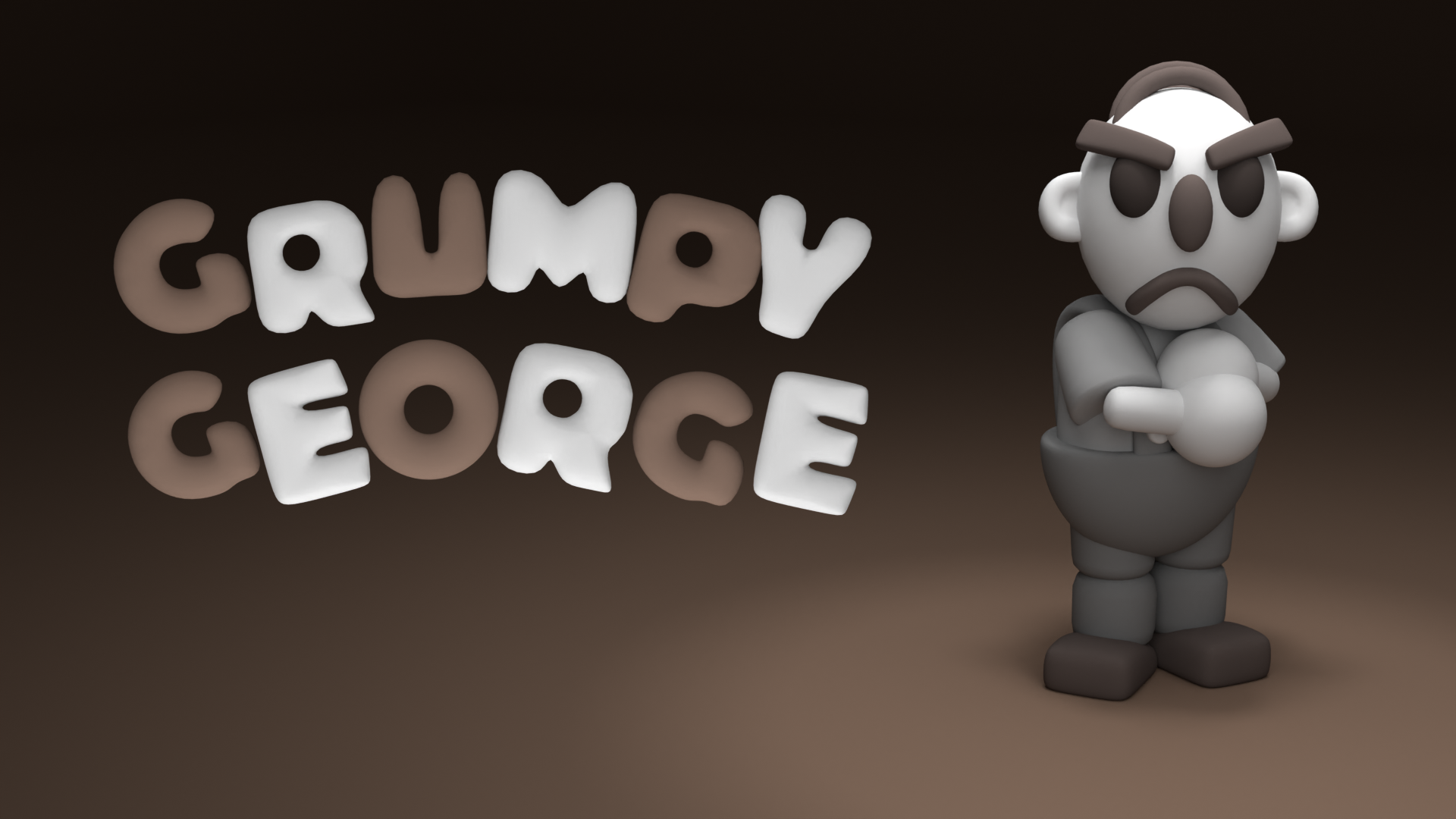 Grumpy George by Pricey-93, Liberi Arcano for Game Dev London x ...