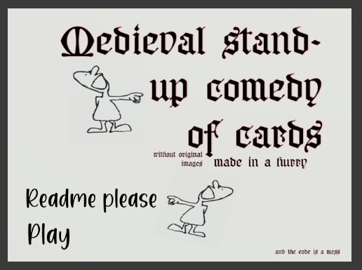 Medieval stand-up comedy by mculpo