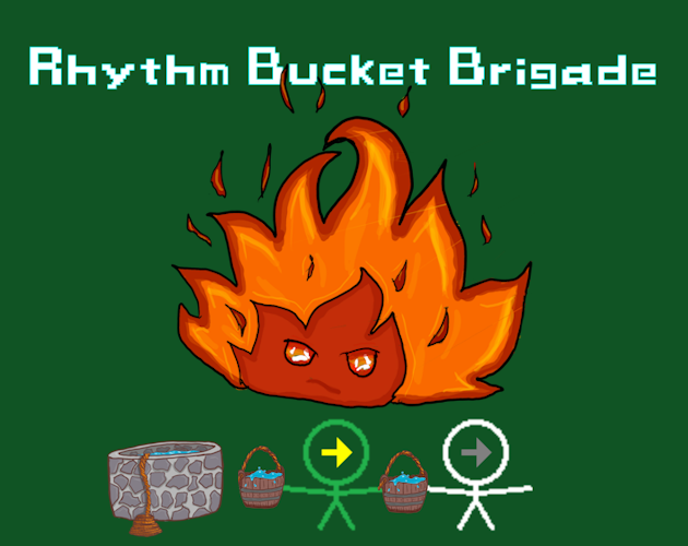 Rhythm Bucket Brigade by stevesgamesdotcom