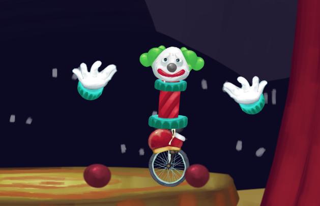Juggles the Unfortunate Jester by Nick Barber, Widder-Walking Games