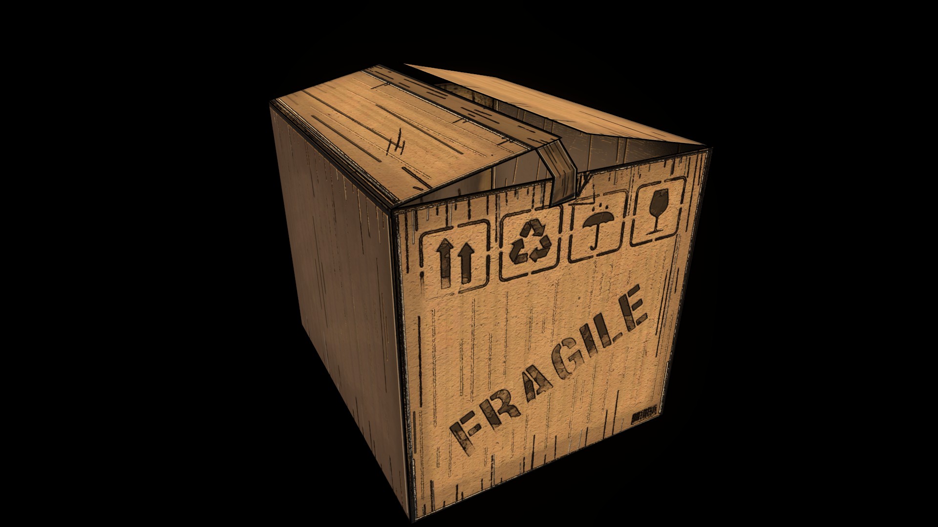 Anime Cardboard Boxes by Dysfunctional_Games
