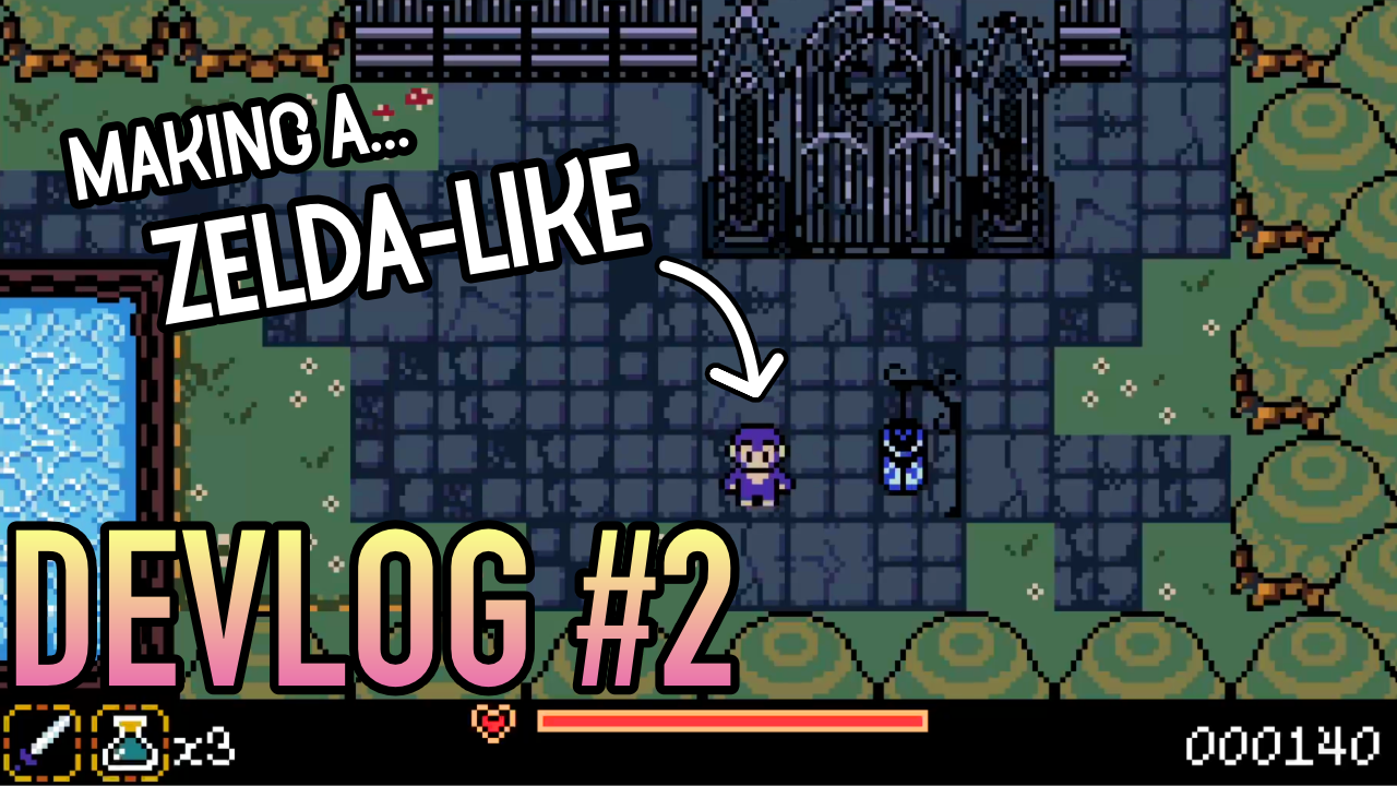 Adding a Graveyard area to my Zelda-like game | Tearscape Devlog #2 - itch.io