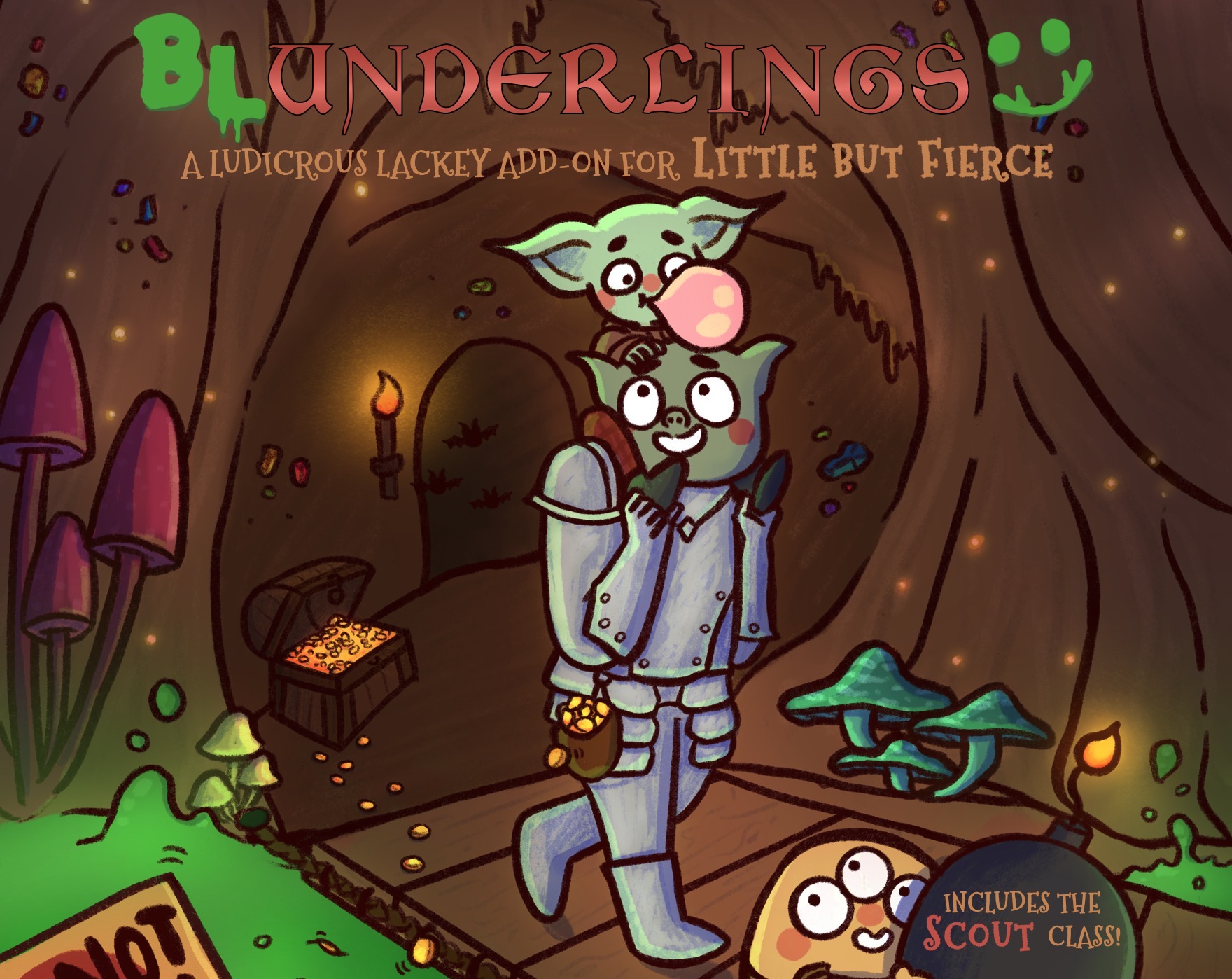 Blunderlings: A Ludicrous Lackey Add-on for Little but Fierce by DC ...