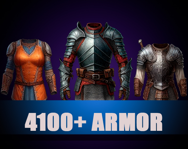 RPG Pack 4 - Armor - 4100+ Sprites by FortressSide