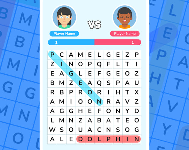 Word Search Game Assets by Renderman