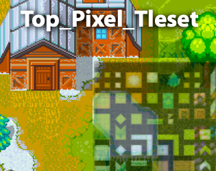 Top Pixel Tileset by kscav
