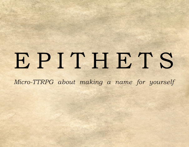 EPITHETS by lrdazrl