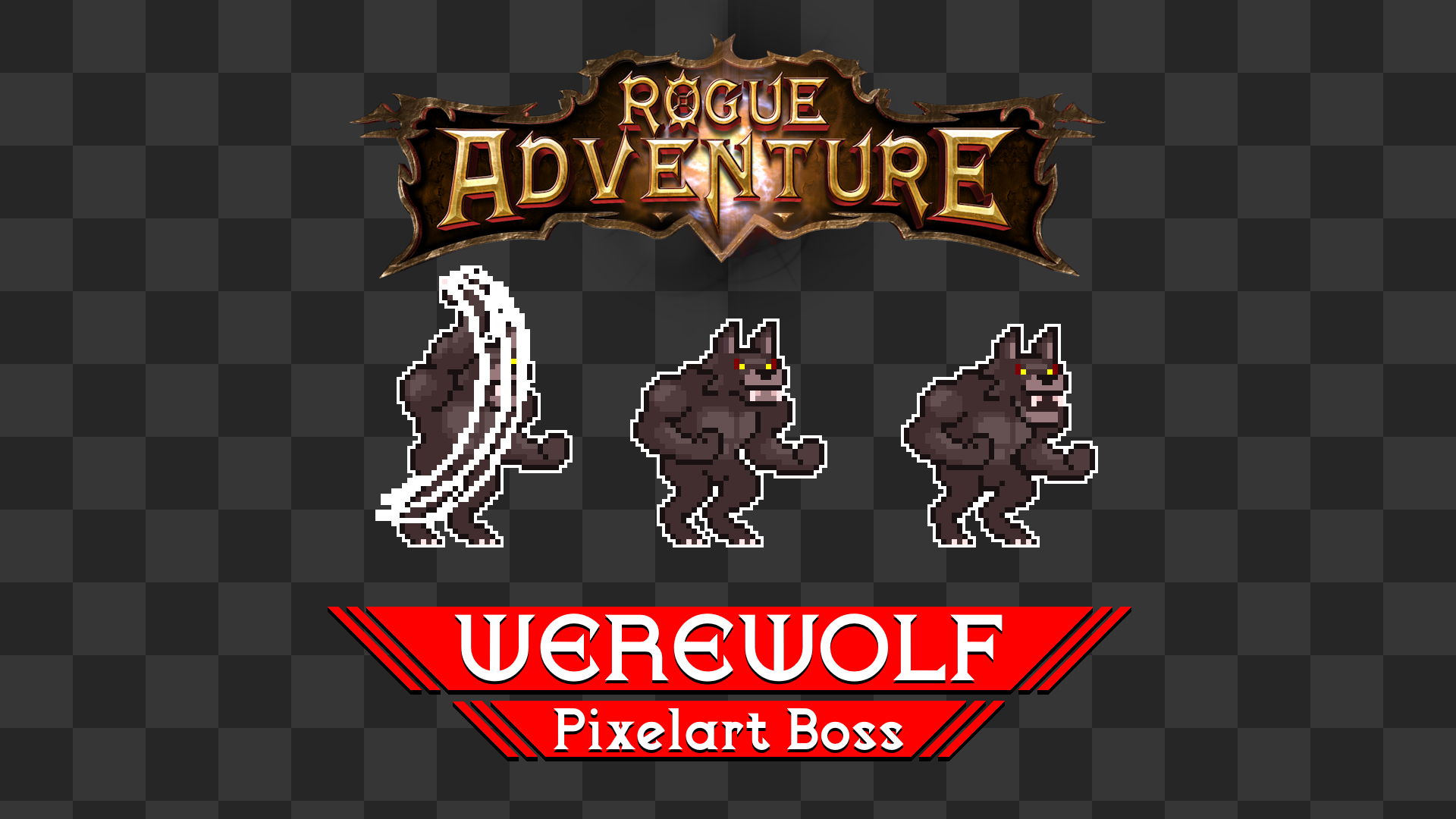 Boss Werewolf Sprites [Rogue Adventure] by ELV Games