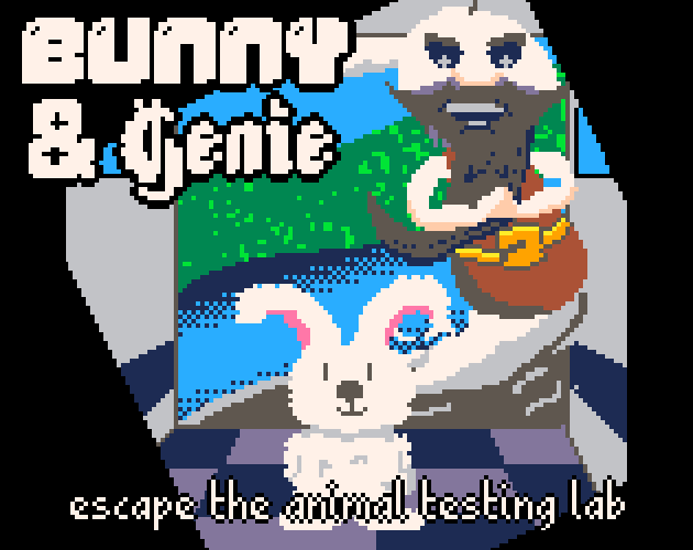 Bunny and Genie Escape the Animal Testing Lab by Big The Dave