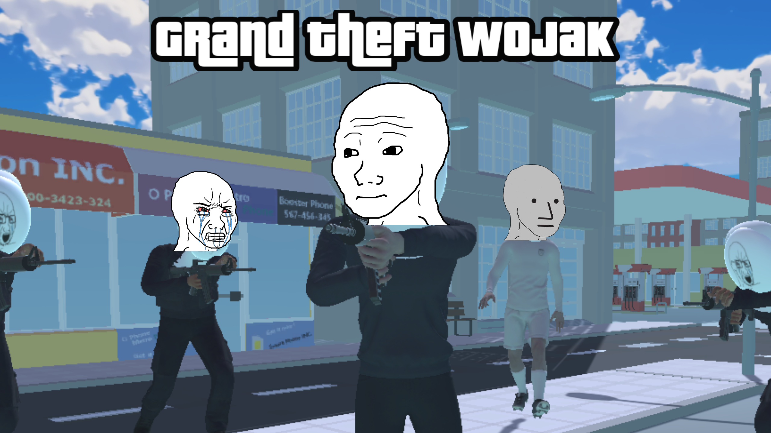 Grand Theft Wojak by Bluestone Games