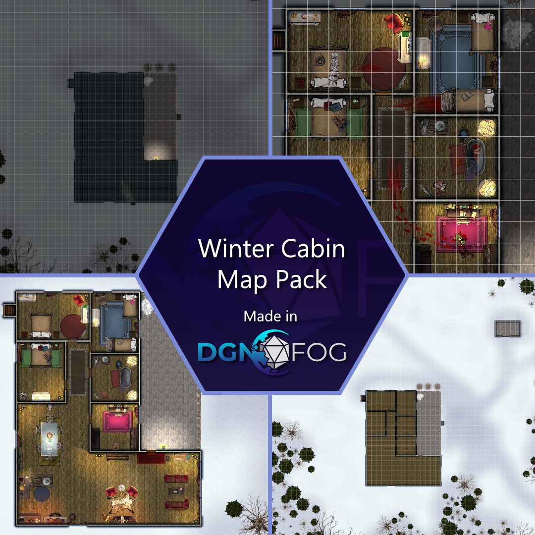 Winter Cabin - Map Pack by WendigoWorkshop
