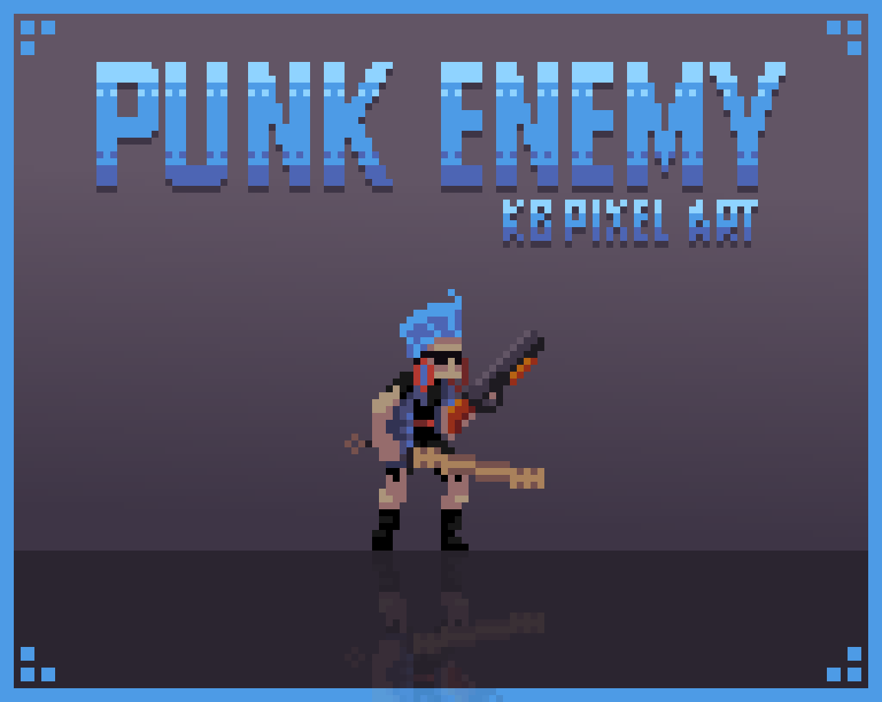 Punk Enemy by KBPixelArt