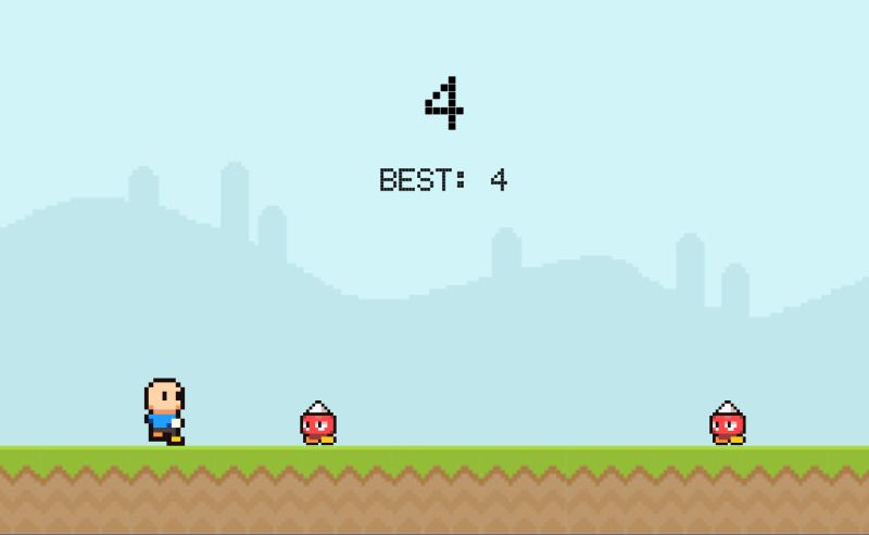 Jumping Guy Platforma 2D by Gabriel