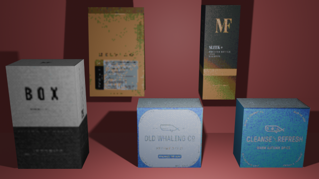 Packaging PSX style Asset Pack 1 by nocturnalskeleton
