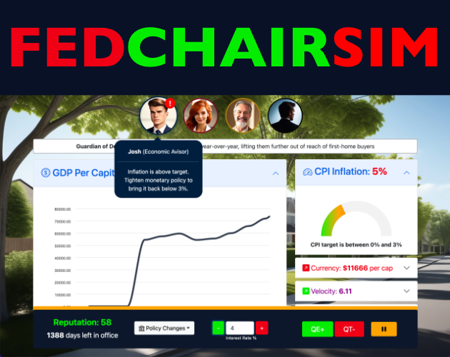 Fed Chairman Simulator (PREMIUM) by Sebby96