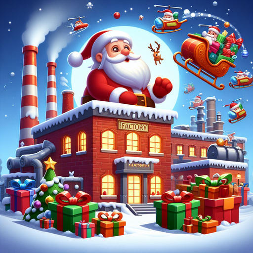 Santa's Factory by Qolqanat