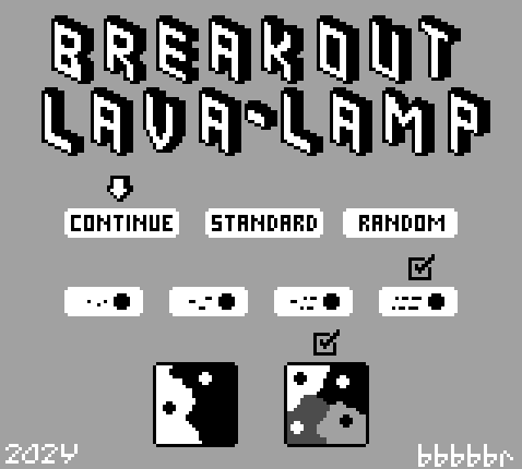 Breakout Lava Lamp - Game Boy by bbbbbr