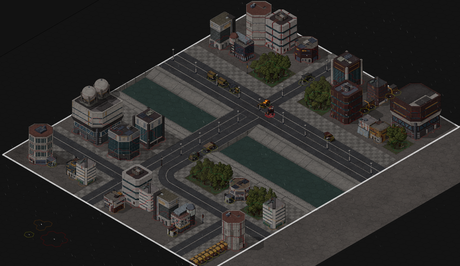 Isometric Battlefield :: Harbor Overlook-Archology South by Starlight ...