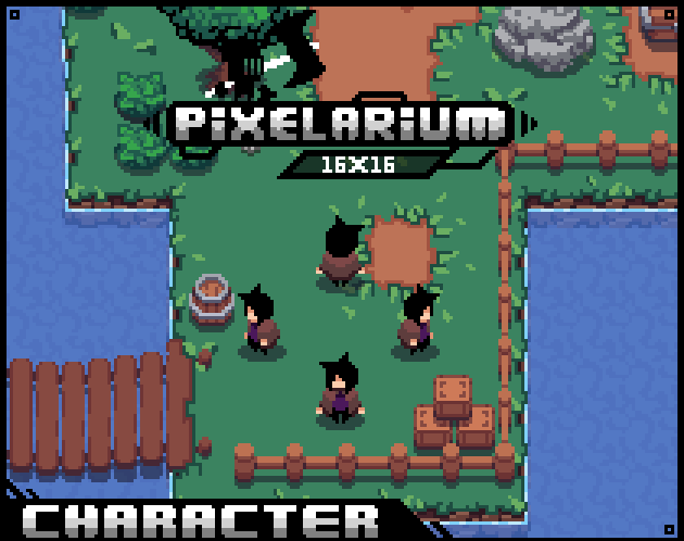 Pixelarium - Playable Character 16x16 by LukeThePolice