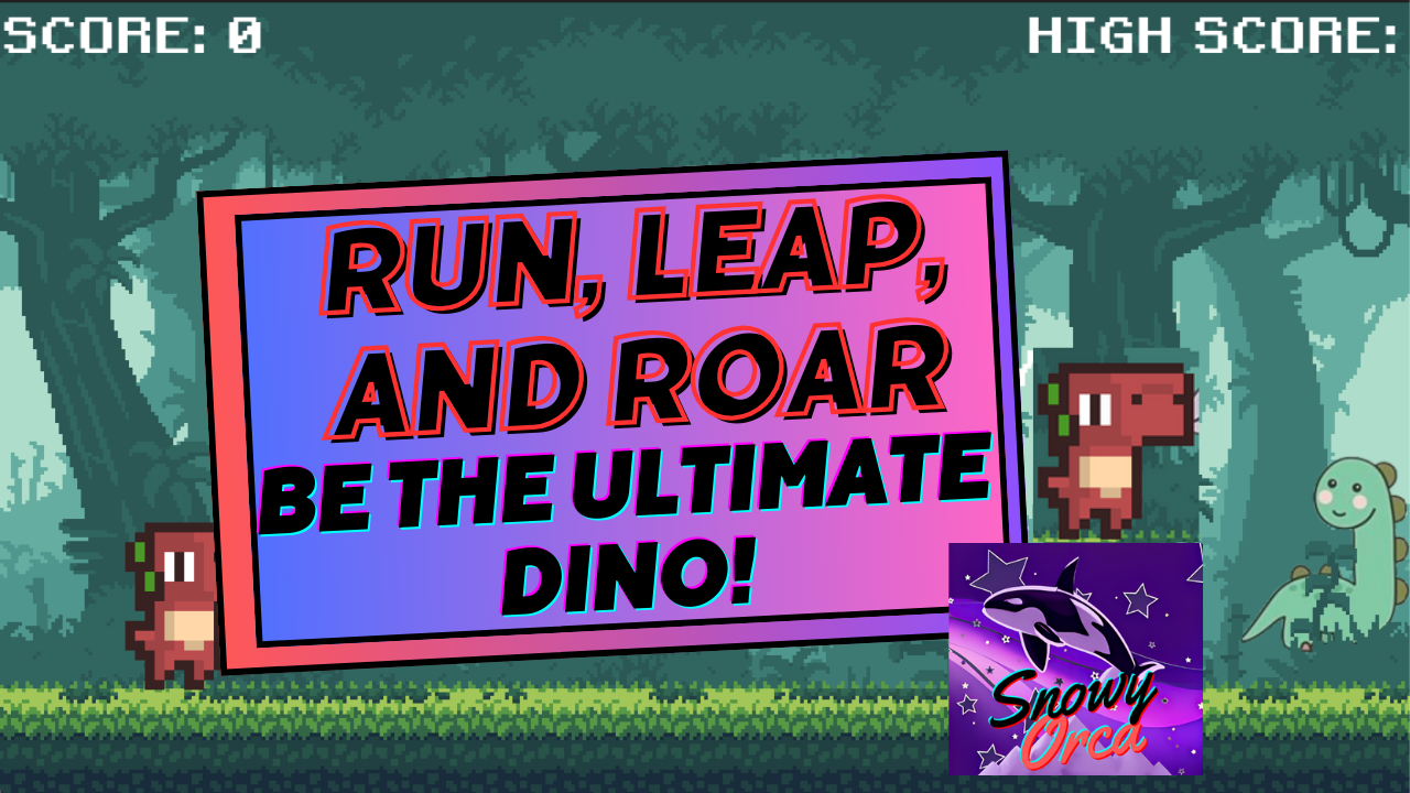 DinoDash: A Google Dino Adventure by Dylan