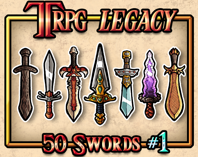 TTrpg Legacy - Swords #1 by Ddant1100