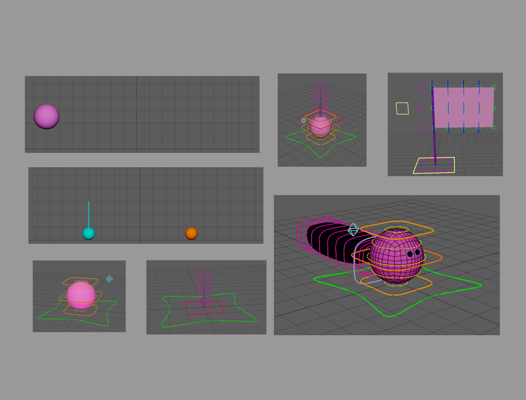 Animation Principles - Maya Rigs by diegodelarocha