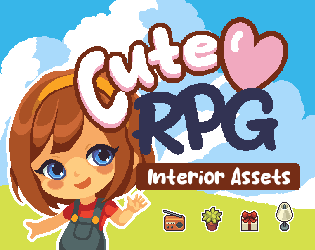 Cute RPG Interior Assets by Cookie