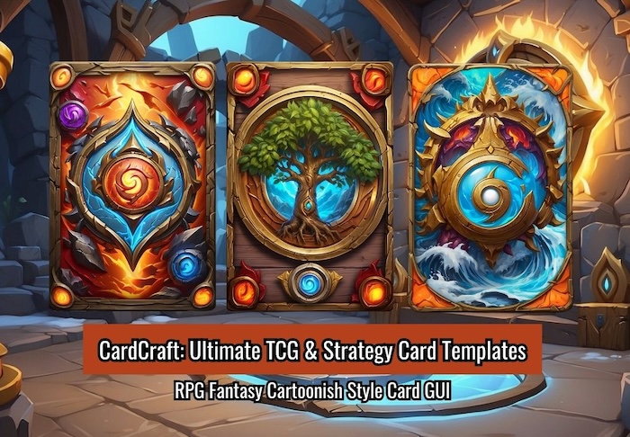 CardCraft: Ultimate TCG & Strategy Card Templates by AISN