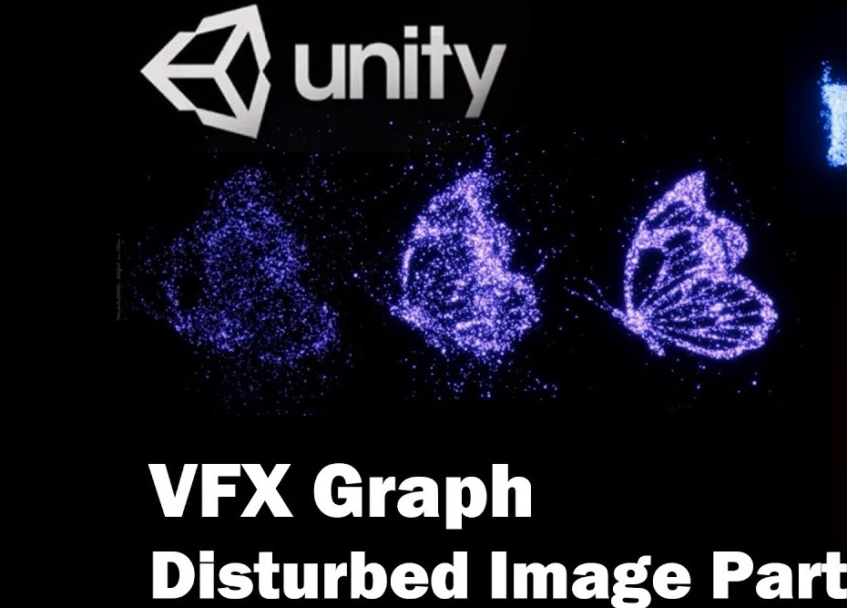 Unity VFX Graph:Disturbed Image Particles by Eric Wang_Unity VFX Artist Unity VFX Graph:Disturbed Image Particles by Eric Wang_Unity VFX Artist