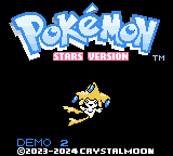 Pokémon Stars Version—a Pokémon Crystal hack by Lumi