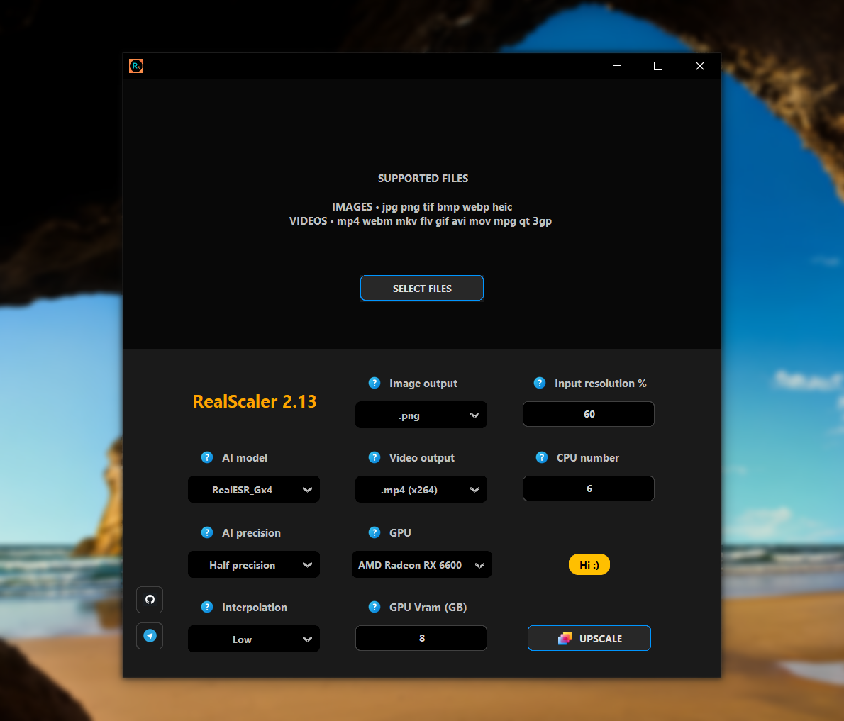 RealScaler 2.13 - image/video AI upscaler app (Real-ESRGAN) by jangystudio