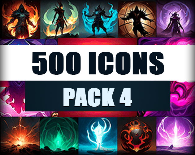 Icons Pack 4 - 500 Icons by FortressSide