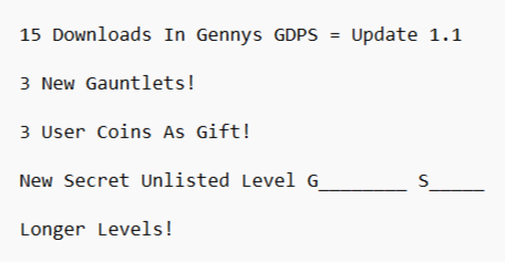 NEW GDPS UPDATE AT 15 DOWNLOADS - itch.io