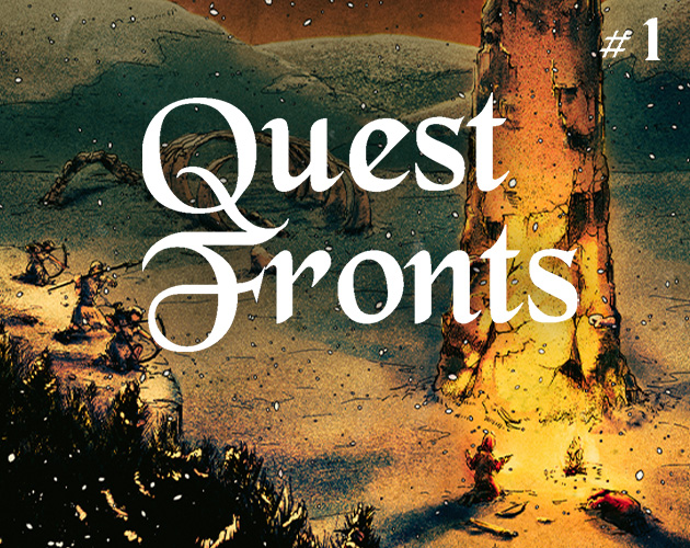 Quest Fronts #1 (Ironsworn Adventures) by Ludic Pen