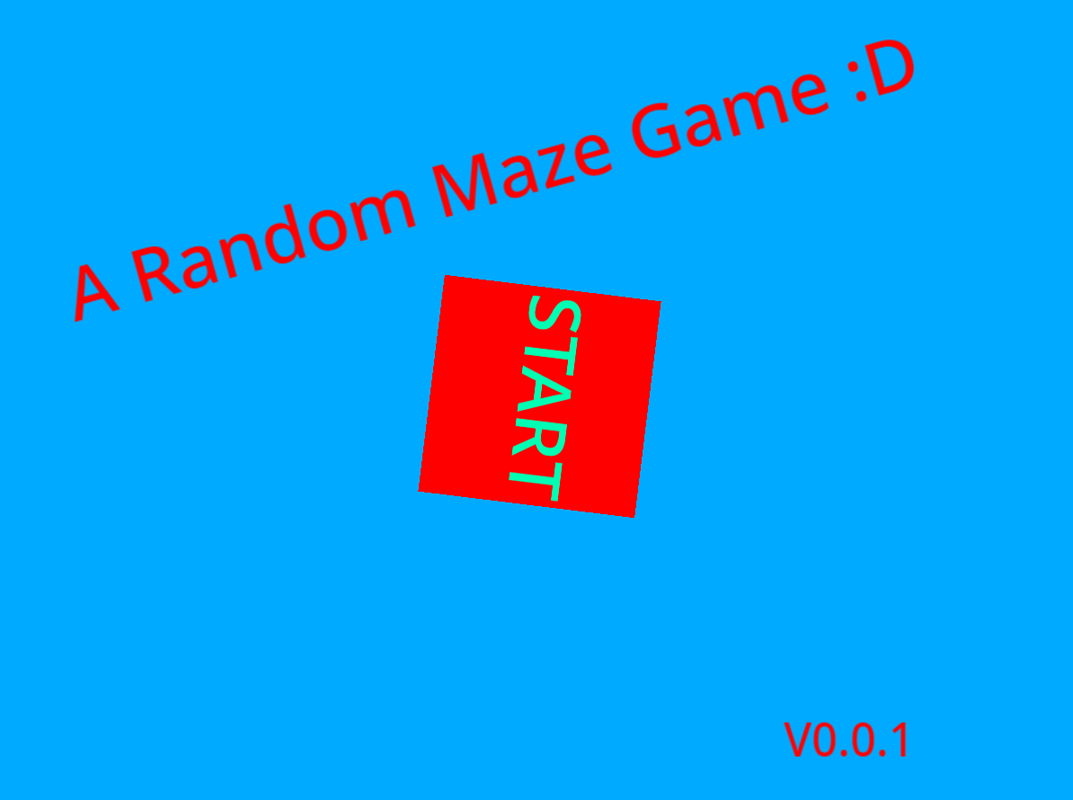 A Random Maze Game by Kewl Games
