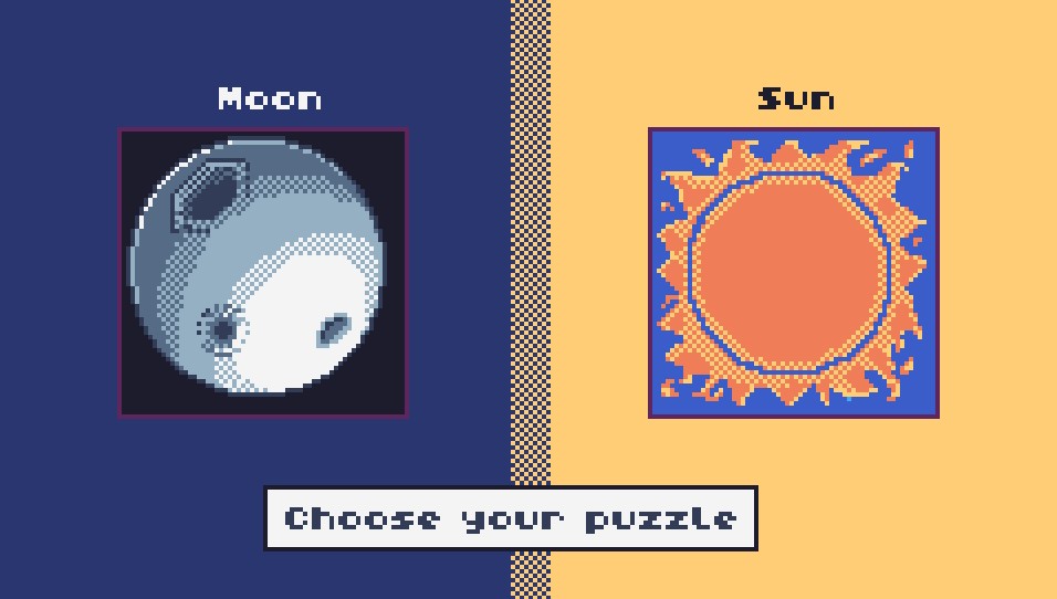Rate Sun&Moon Puzzle by Andres602 for Lua Jam - itch.io
