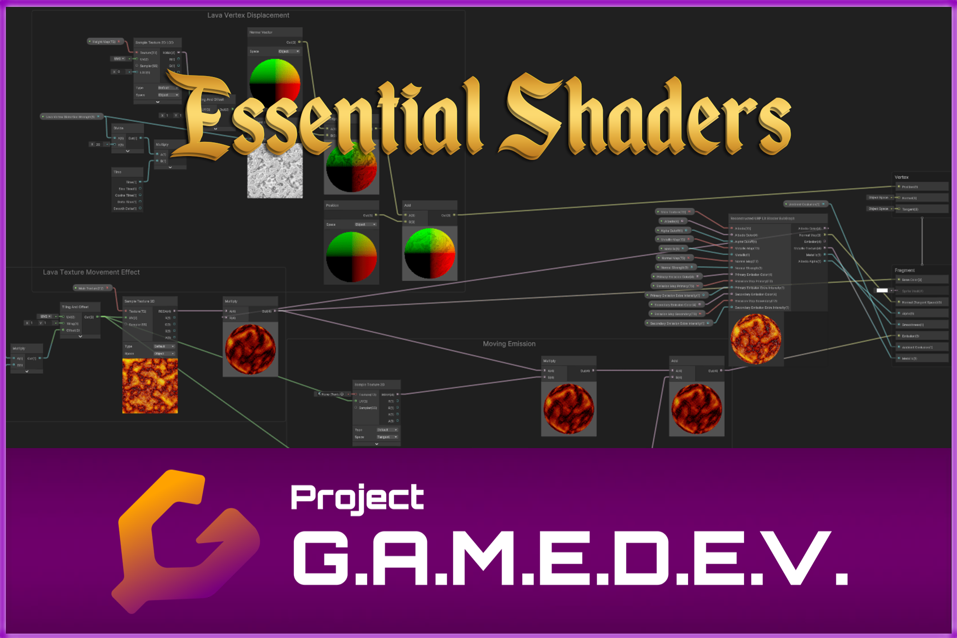 Essential 2D Shaders [UNITY ASSET] by Project G.A.M.E.D.E.V.