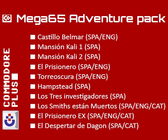 Commodore Plus MEGA65 Adventure Collection by Commodore Plus