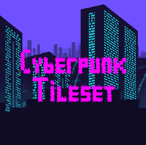 CYBERPUNK tileset by Alina_ino