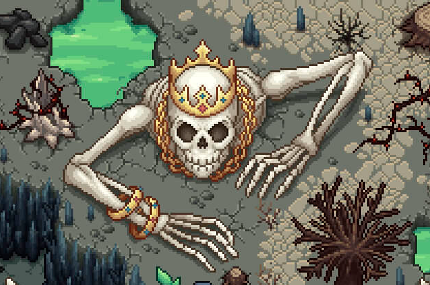 Free Undead Pixel Tileset Top Down by Free Game Assets (GUI, Sprite ...