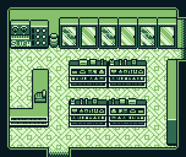 GB Studio 7-11 Tileset by Reakain