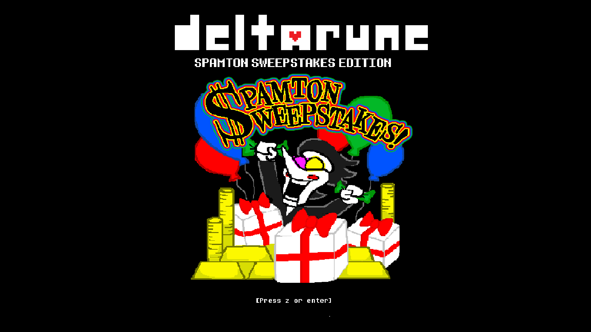 Deltarune:Spamton sweepsteaks edition by LovleyGhost