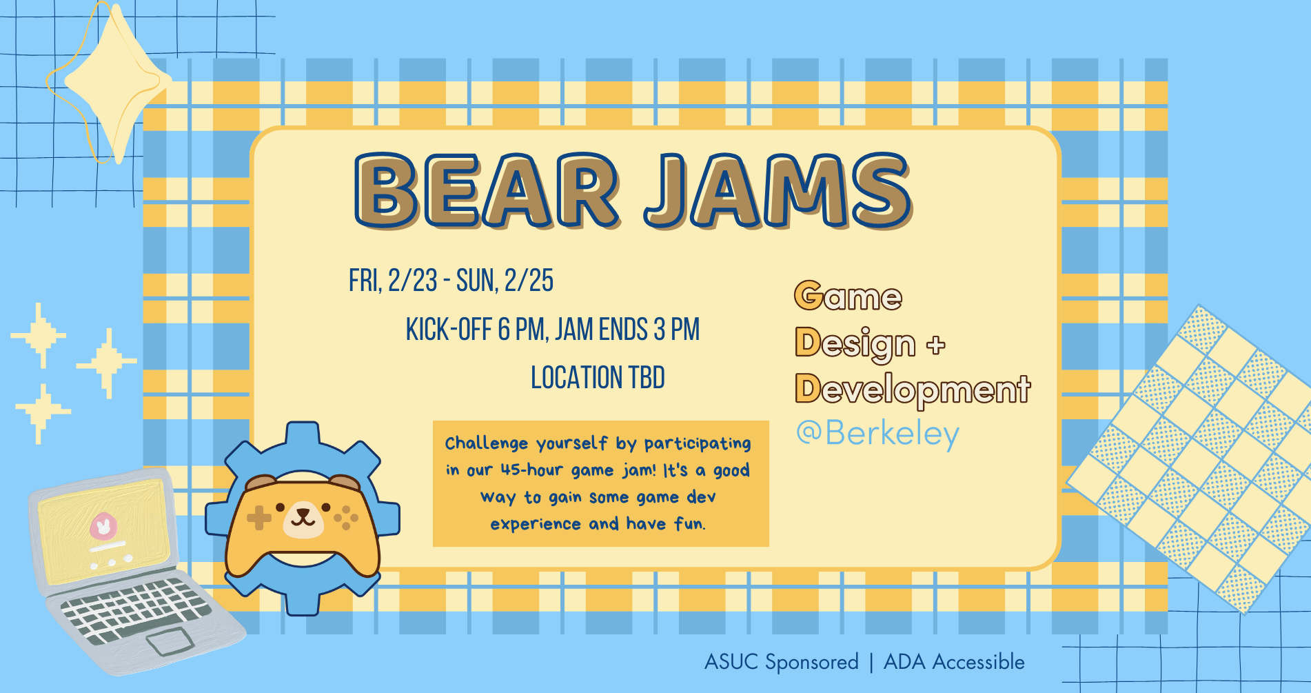 GDD Bear Jams - Spring 2024 - itch.io